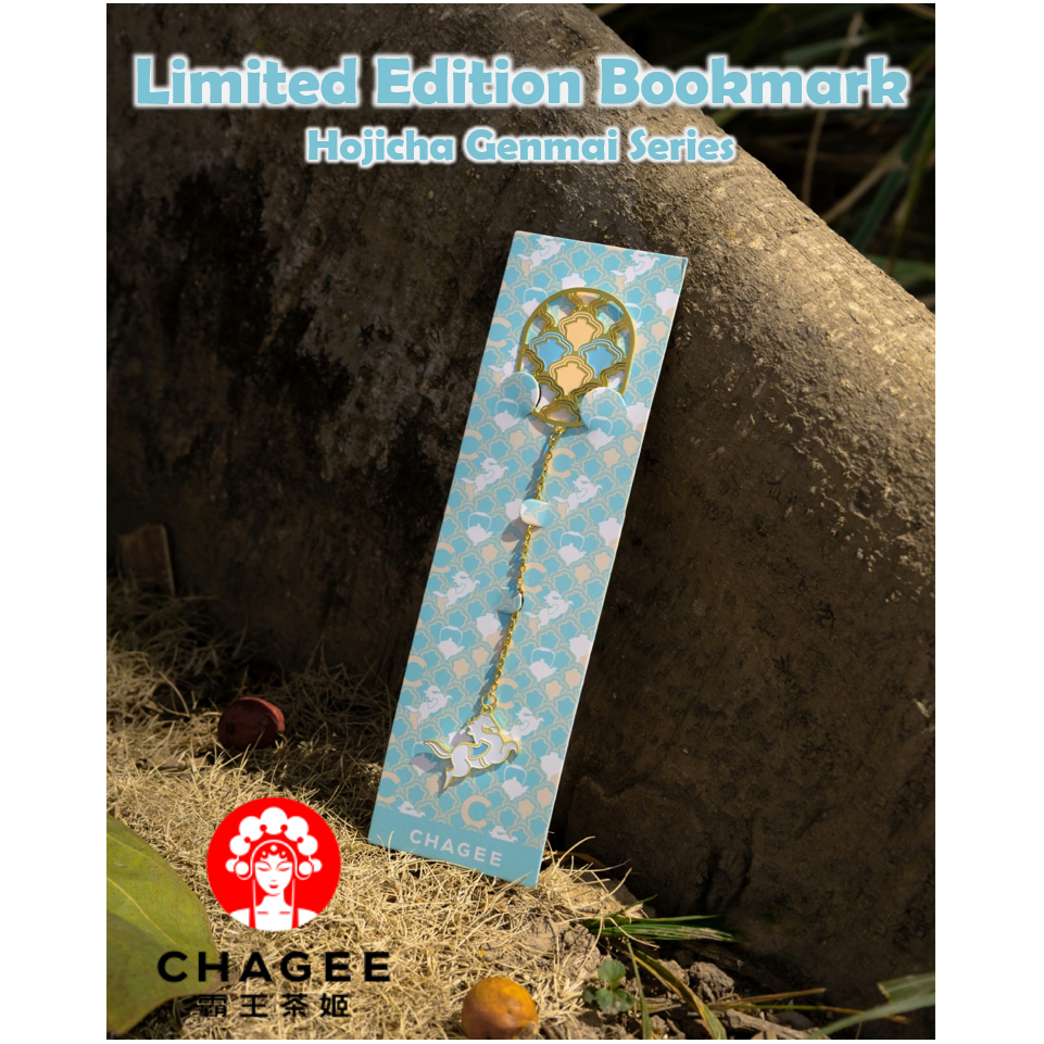 [Limited Edition] CHAGEE Artisan Chain Bookmark - Hojicha Genmai Series ...