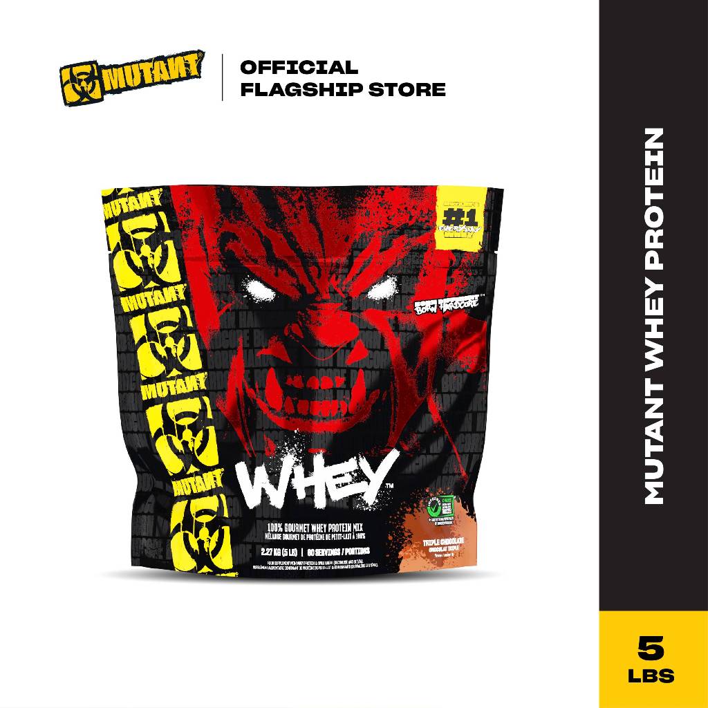 MUTANT® WHEY™ Protein 100% Gourmet Whey Protein 2.27kg (60 Servings ...