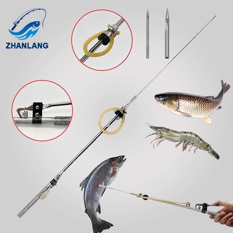 Stainless Steel Spearfishing Gun Underwater Fishing Gun & Fish Spear ...