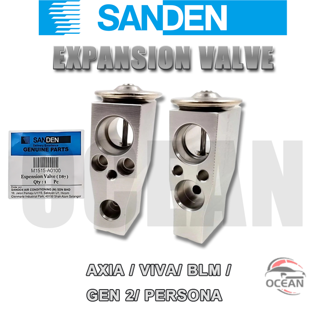 PERODUA AXIA / VIVA/ BLM / GEN 2/ PERSONA SANDEN EXPANSION VALVE M1515 ...