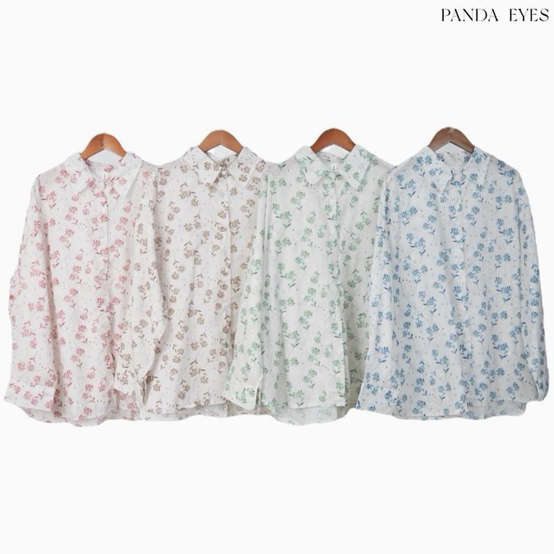 PANDAEYES CUMI BUNGA KEMEJA (CLO-CNCX73037BL) | Shopee Malaysia