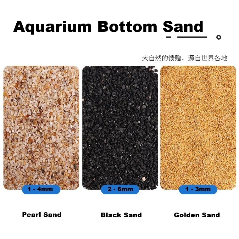 Aquarium Bottom Sand 500g Shrimp Channa Aquascape | Shopee Malaysia