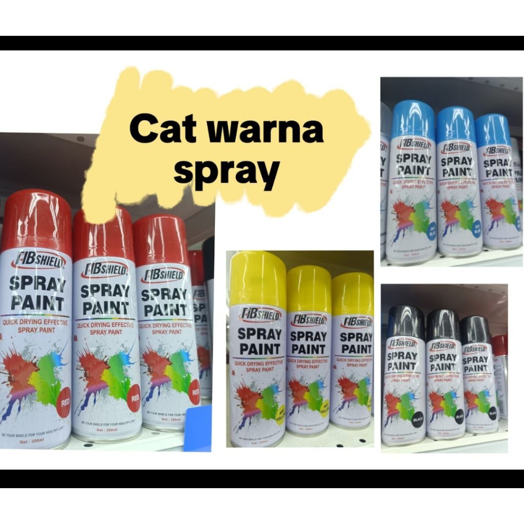 Spray Paint, Cat Warna Spray | Shopee Malaysia