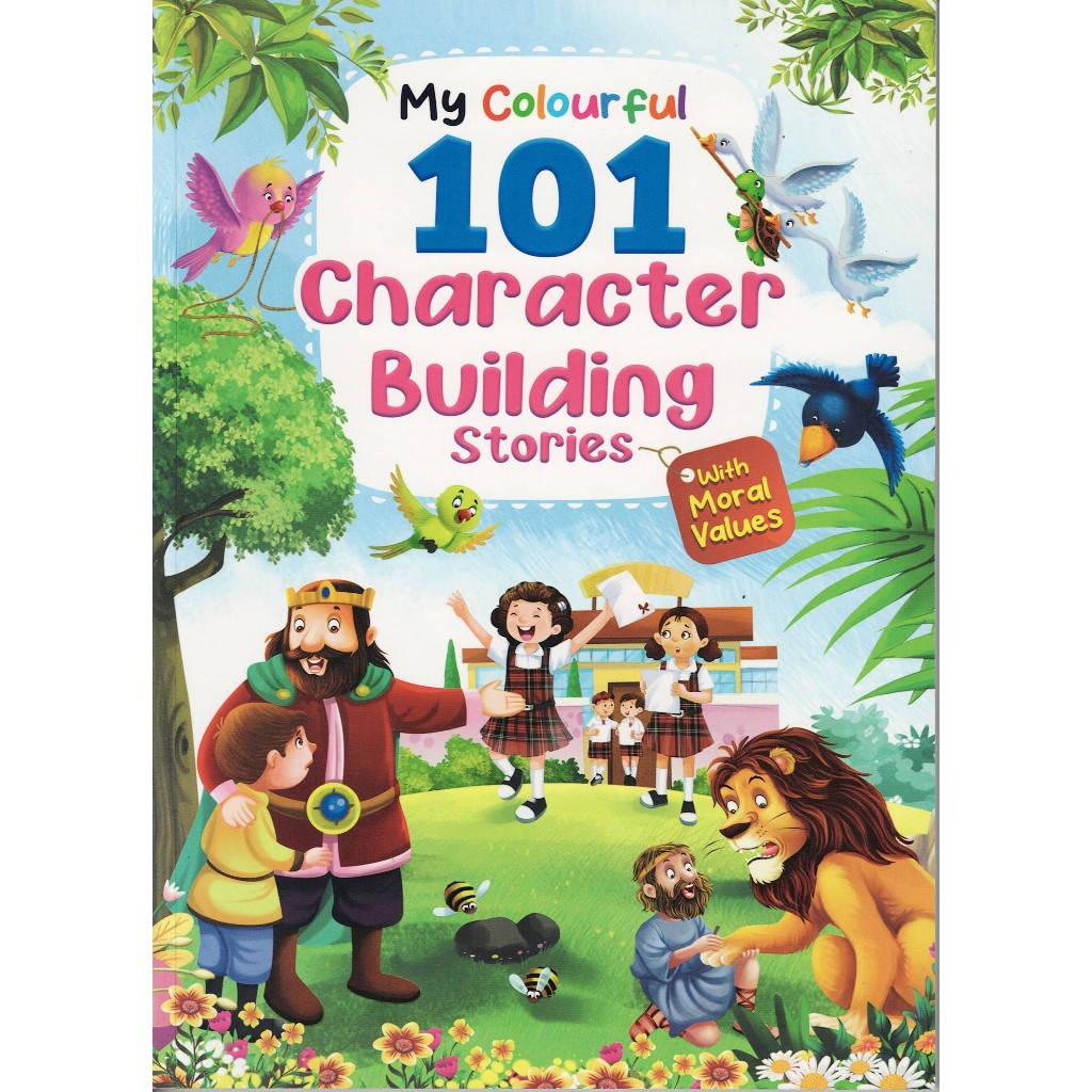 MY COLOURFUL 101 CHARACTER BUILDING STORIES WITH MORAL VALUES | Shopee ...