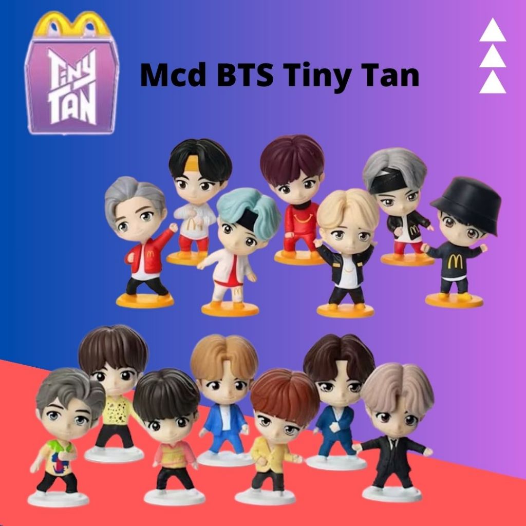 14 Types Bts Mcdonald's TinyTAN Happy Meal Throwback Edition & Encore Mcdonalds | Shopee Malaysia