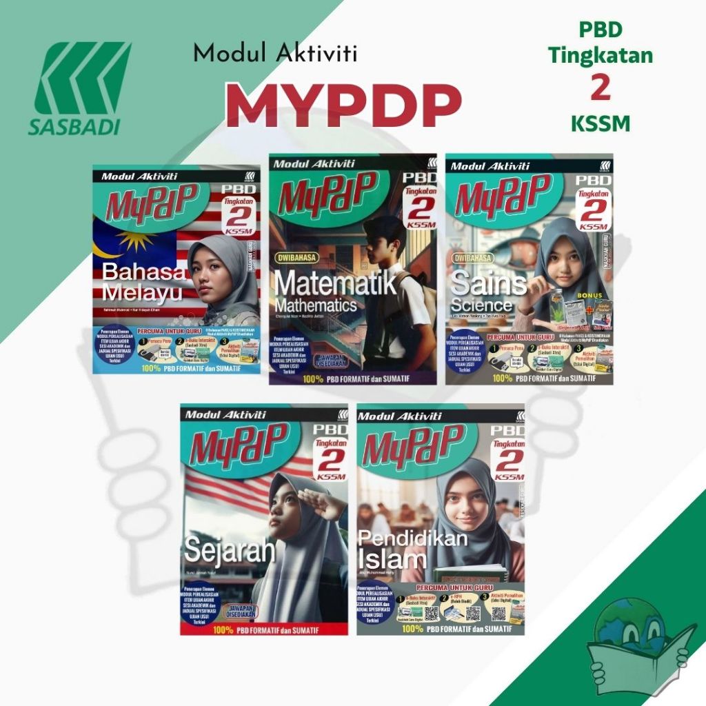 Buku Latihan Modul Aktiviti MYPDP Tingkatan 2 - B.Melayu/Eng/Mate/Sains ...