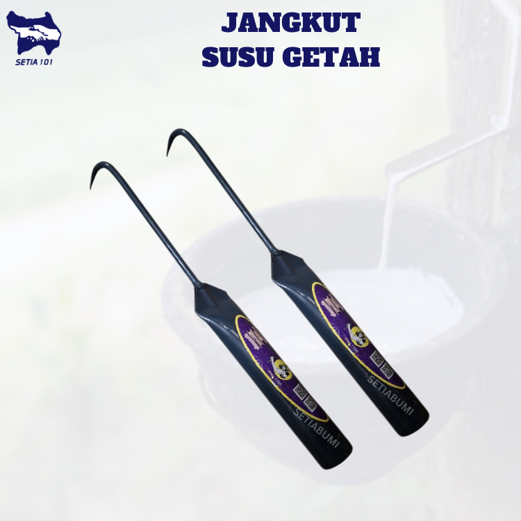 JANGKUT SUSU GETAH / PISAU CAKUR SUSU GETAH ORANG ASLI / CAKUR GUNI ...