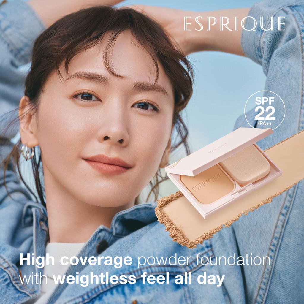 👑ESPRIQUE Nude Long Stay Pact+ESP Powder Foundation Case👑 | Shopee Malaysia