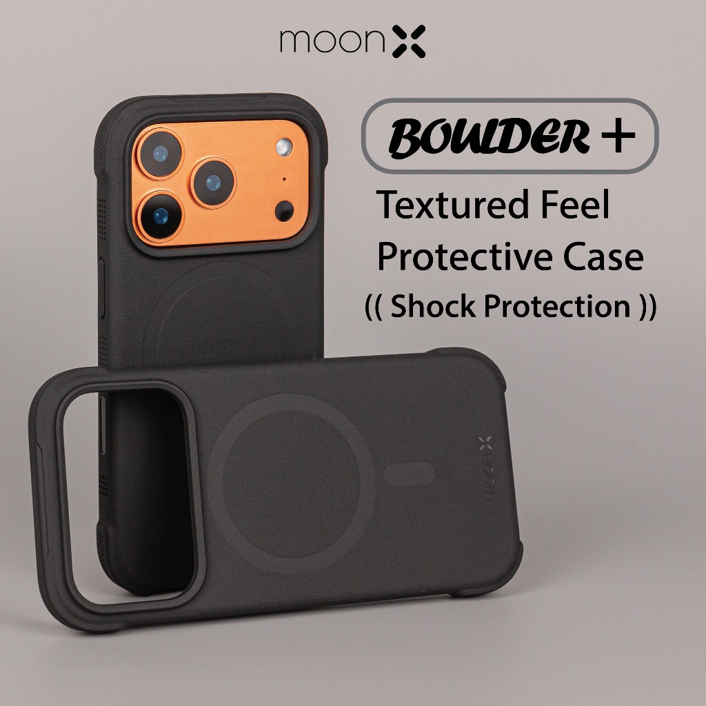 [MoonX] BOULDER+ For iPhone 17/ 17 Pro/ 17 Pro Max/ 17 Air Case Armor ...