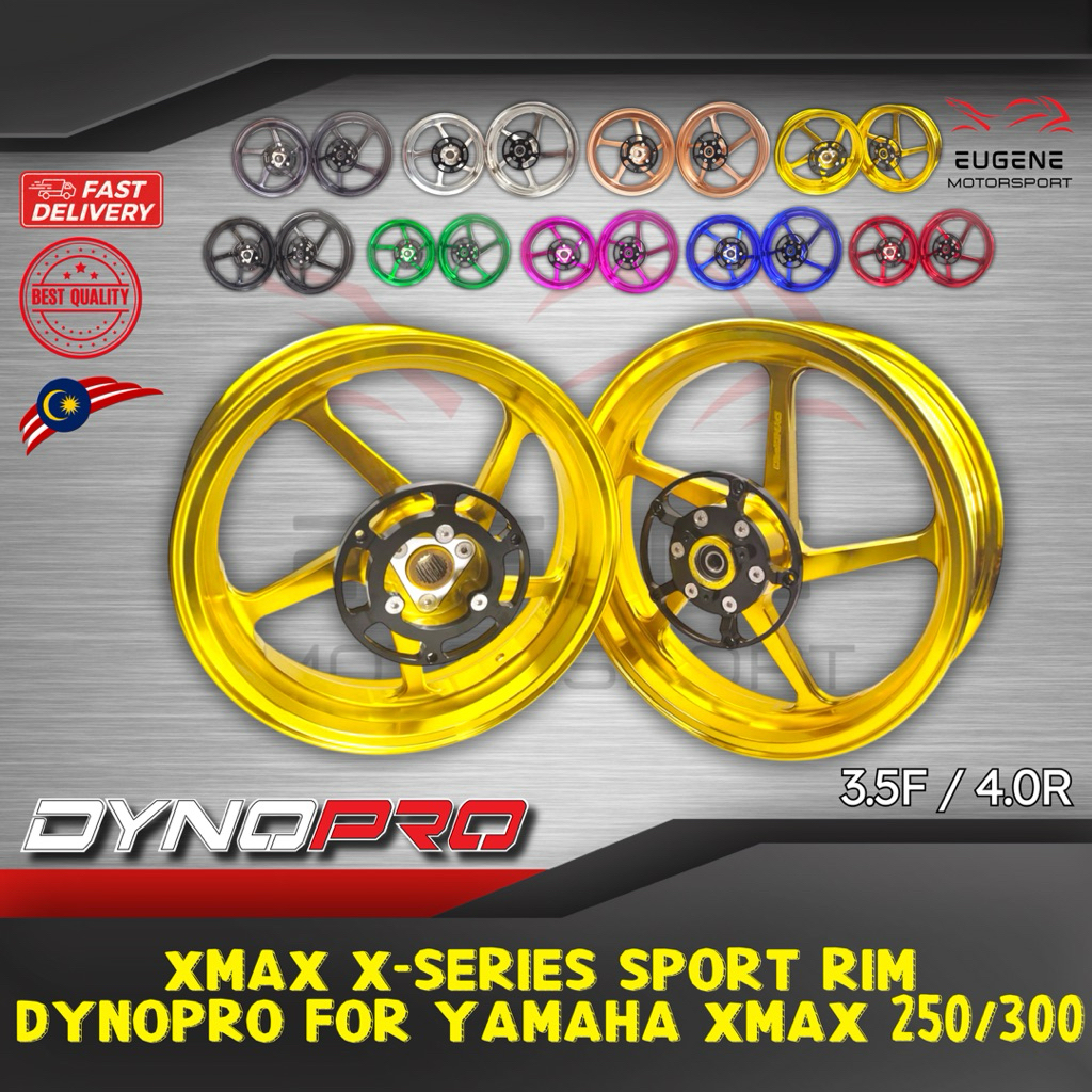 [READY STOCK] DYNOPRO X-SERIES Sport Rim XMAX 250 / 300 Limited Edition ...