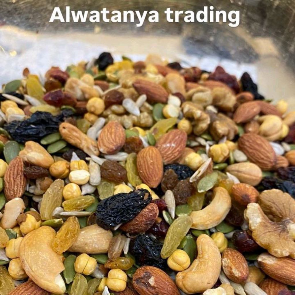 Mixed Fresh Nuts types /1 KG /500G/ 250G of Walnut/almond/Gaju/black ...