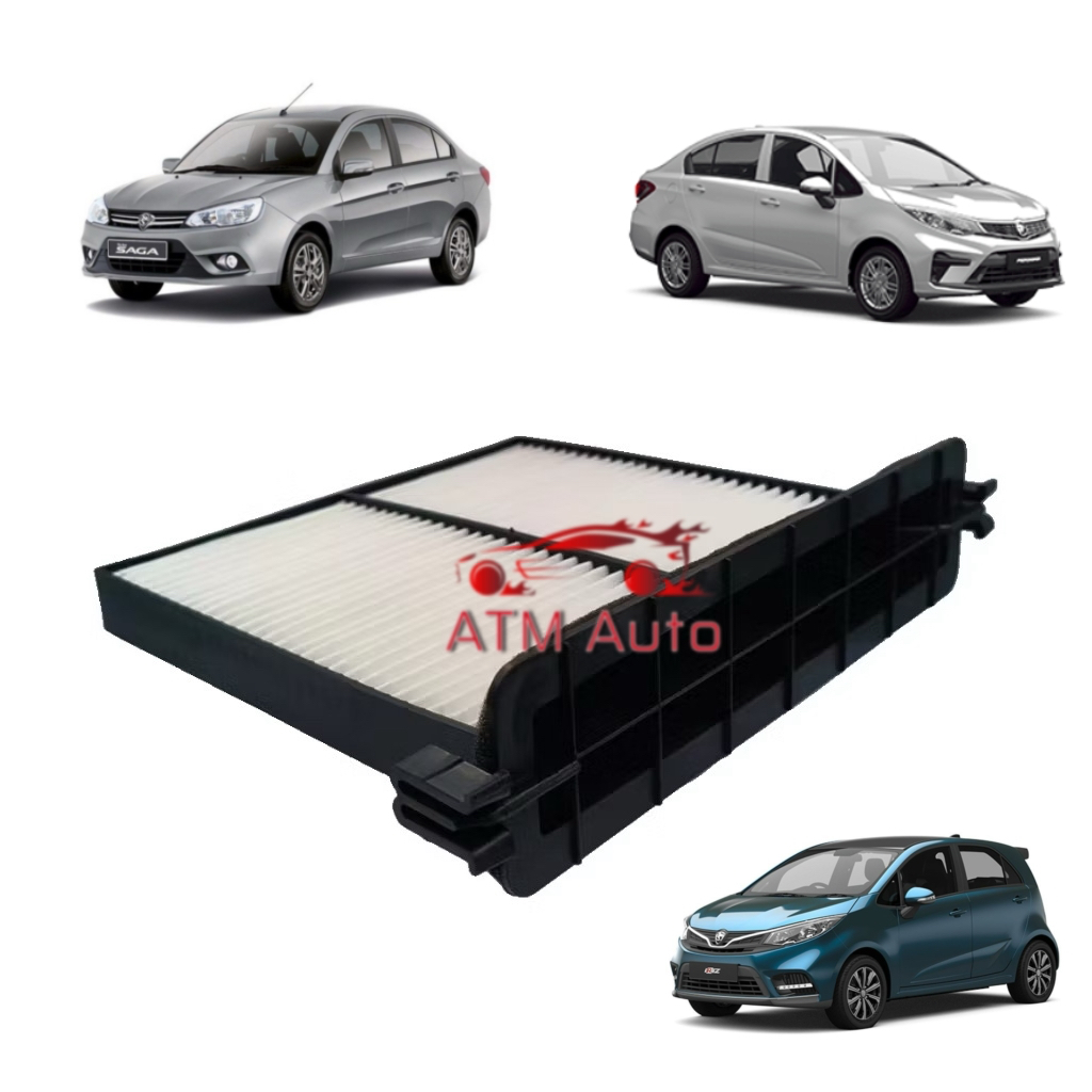 Proton Iriz, Saga VVT and Persona VVT Cabin Filter White with Bracket ...