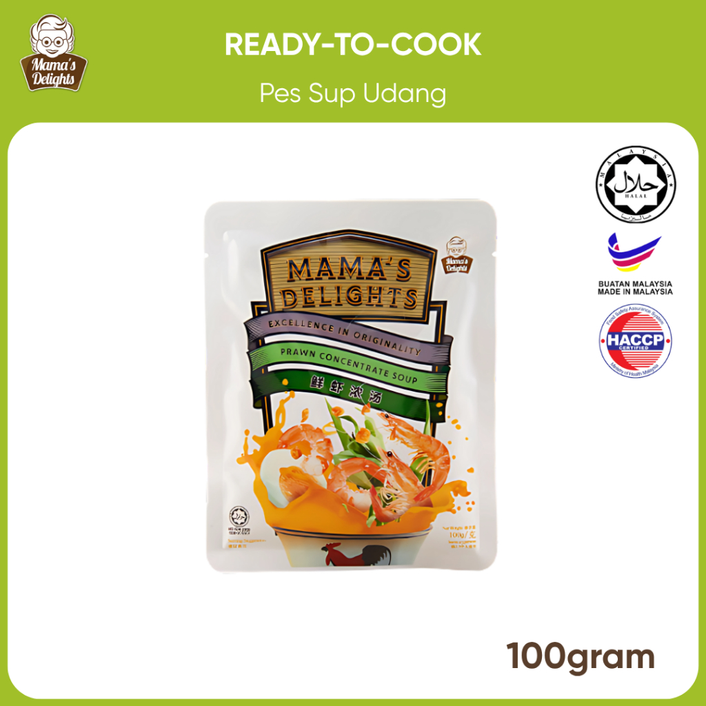 Mama's Delights [HALAL] Pes Sup Udang Enak | Paste Prawn Soup - 100g ...