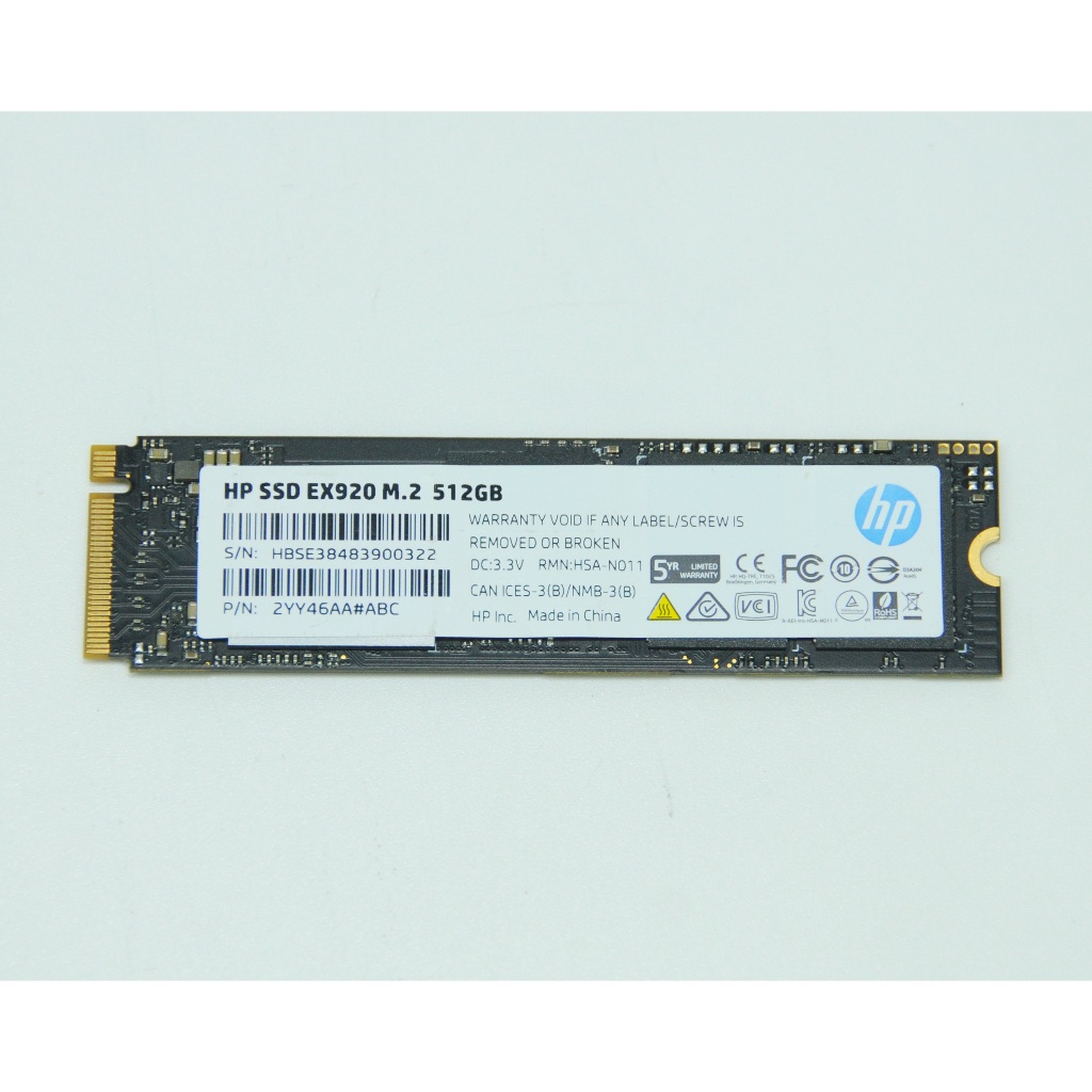 HP / Intel 512GB, 1024GB (1TB) EX920, 660p, 7600p, P3100 M.2 2280 PCIe ...