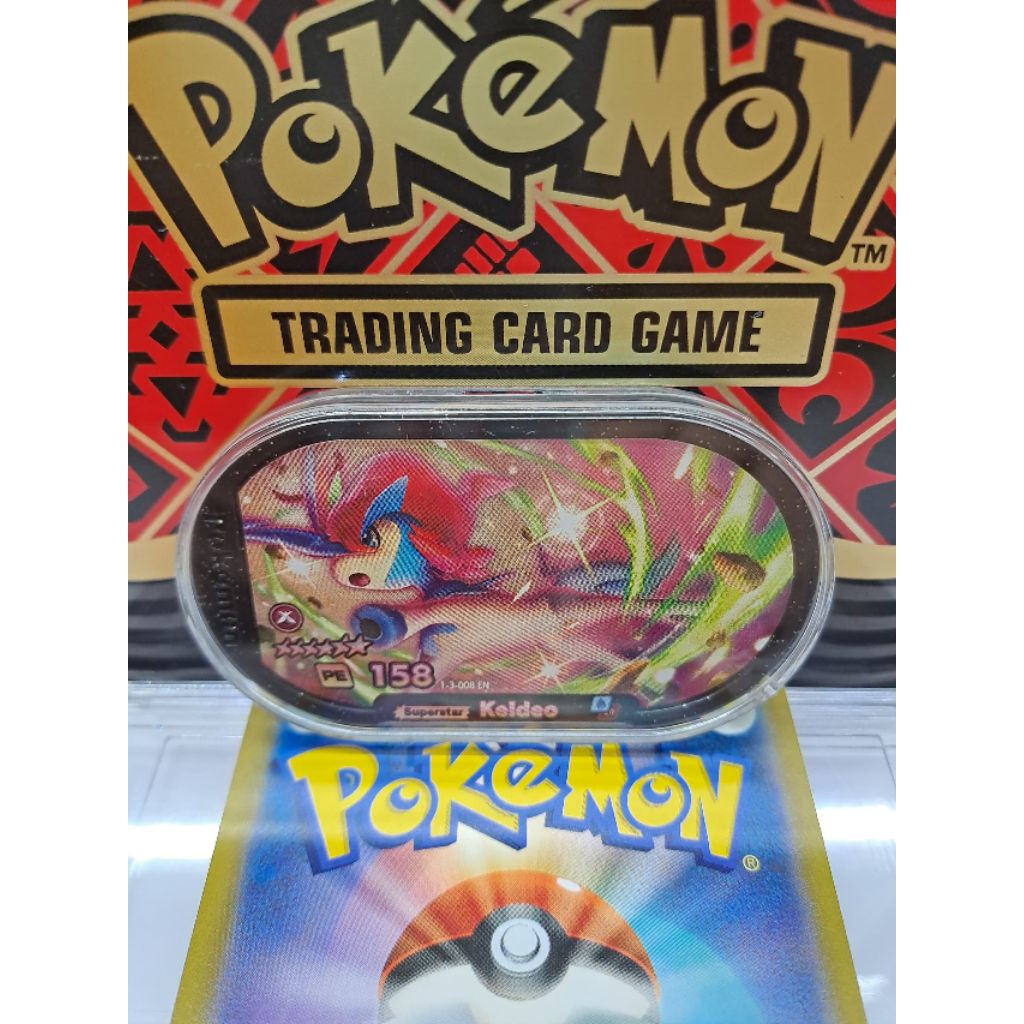 Pokemon mezastar V3 No.8 Keldeo | Shopee Malaysia
