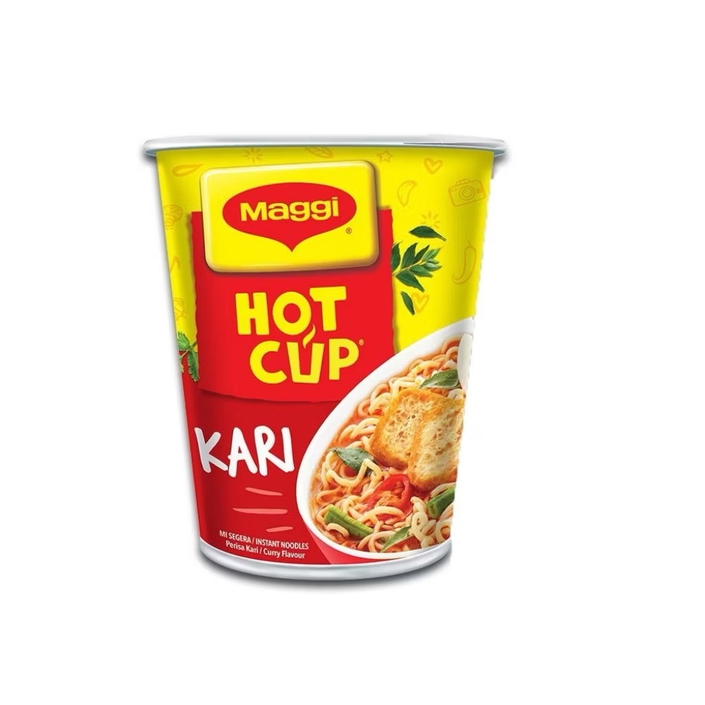 Maggie Cup Kari Ayam Tomyam Asam Laksa 56g | Shopee Malaysia