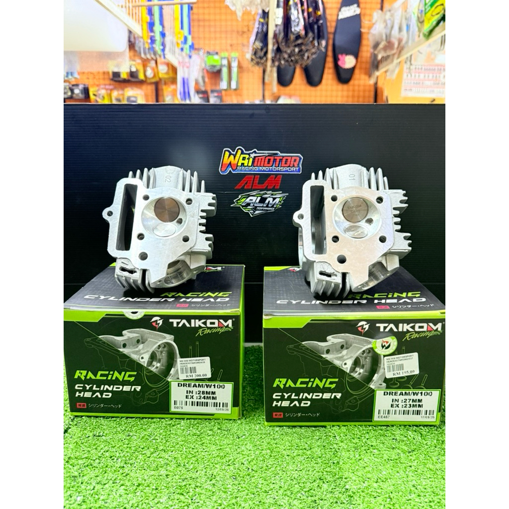 RACING HEAD SWIPOHDAN TAIKOM EX5 DREAM/W100/E BONUS/MR1/KRIS100 28/24 ...