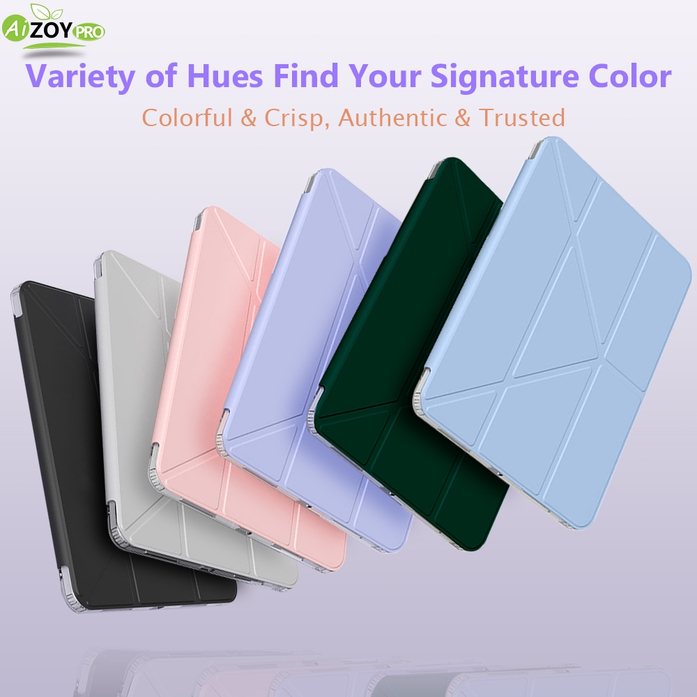 Y-Folding Case for iPad A16 gen 11th Air6 7/8/9/10th Tablet Cover ...