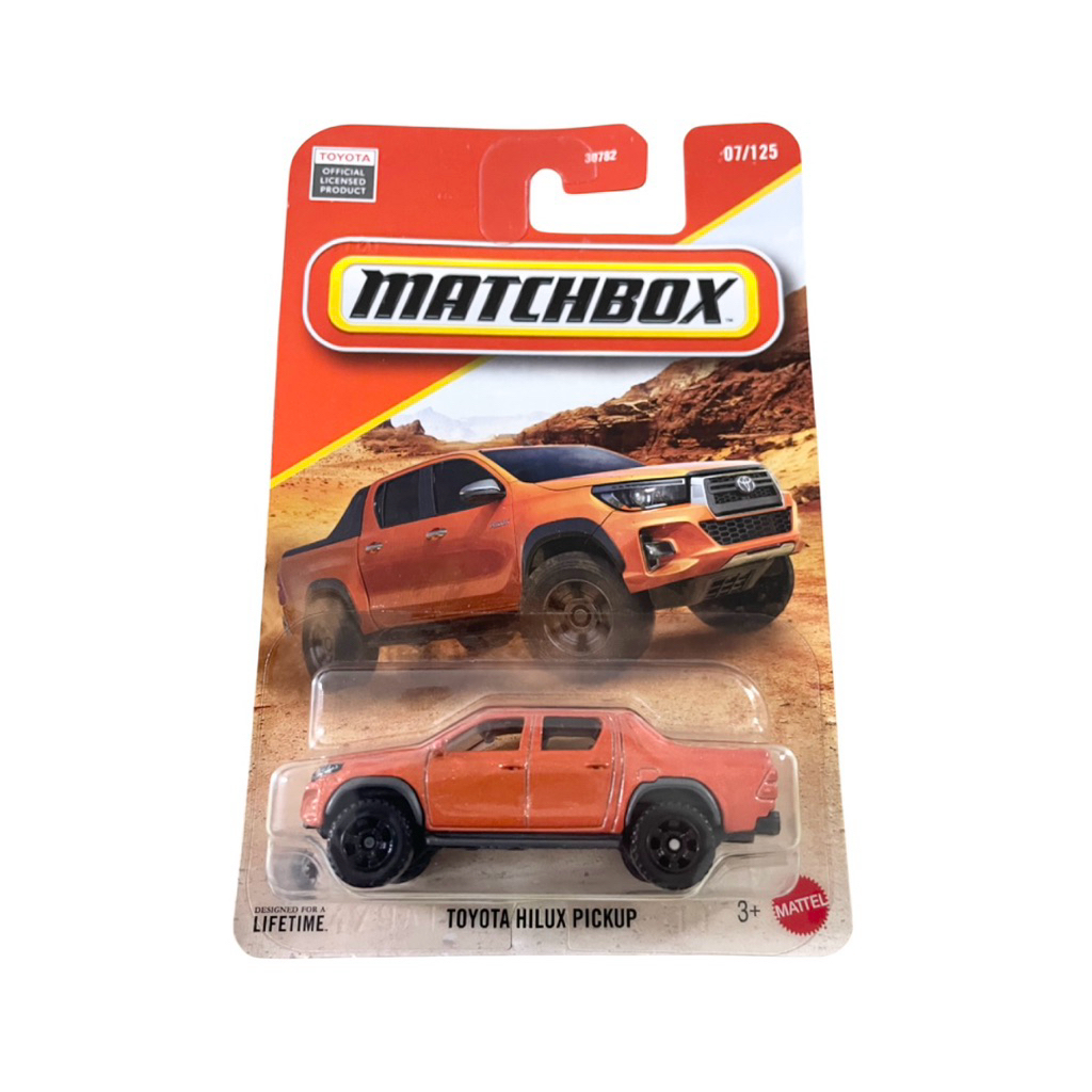[READY STOCK] Matchbox Mix A 2026 Toyota Hilux Pickup (Orange ...