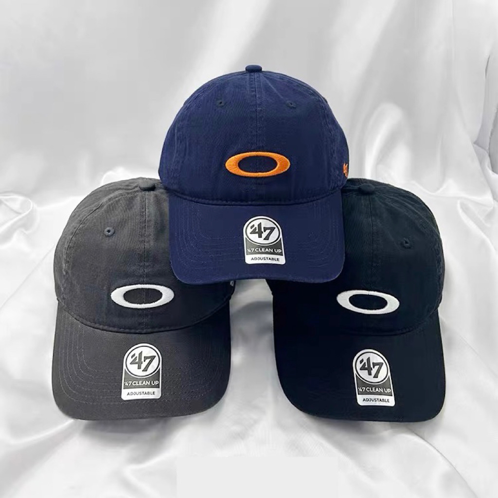Oakley 47 Retro Washed Baseball Cap Unisex Fashion Sun Hat Adjustable ...