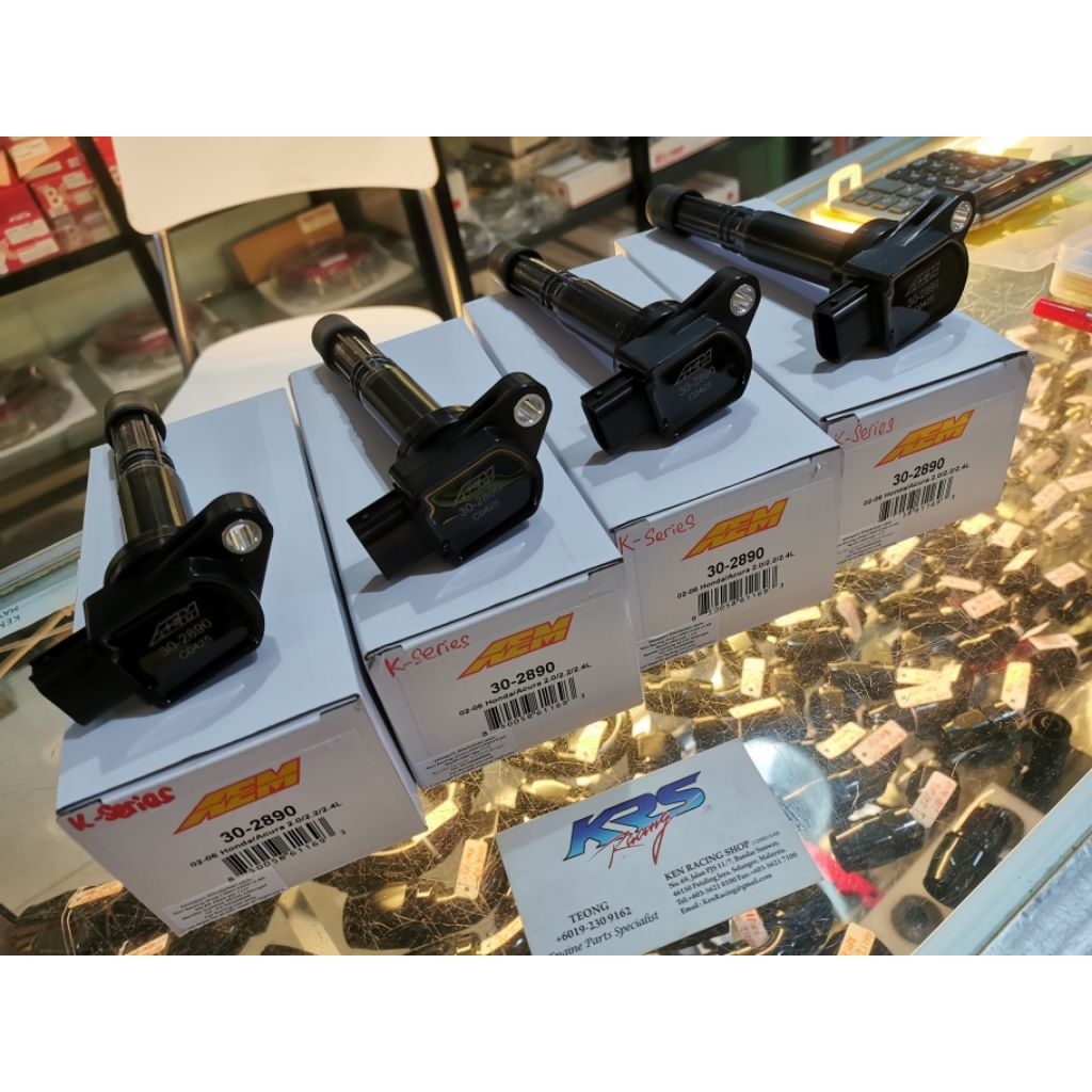 AEM k20 K20A performance ignition coil 30-2890 | Shopee Malaysia