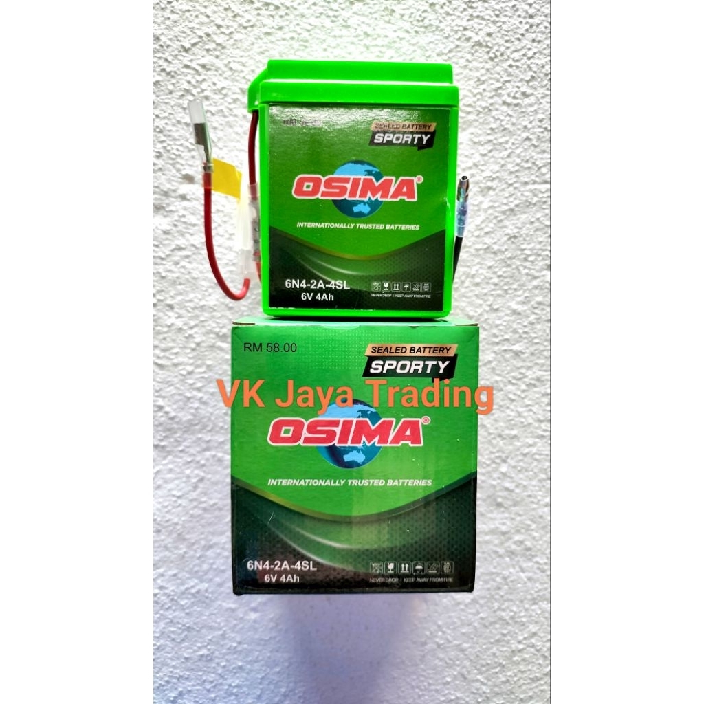 New Stock Honda C70 Yamaha Y80 RX100 Suzuki RC80 Sealed Battery 6N4-2A ...