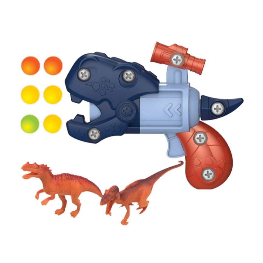 Toy Assembly DIY Gun Shooting Balls Education Play Set | Shopee Malaysia