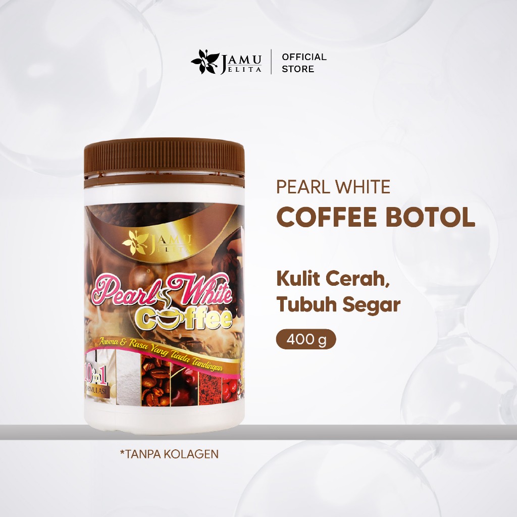 JAMU JELITA PEARL WHITE COFFEE BOTTLE | Shopee Malaysia