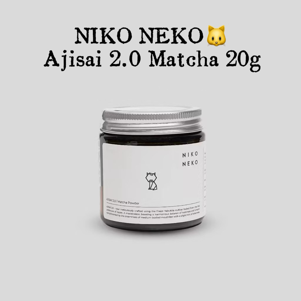 NIKO NEKO🐱MATCHA - Ajisai 2.0 Matcha Powder（Halal Certified） | Shopee ...