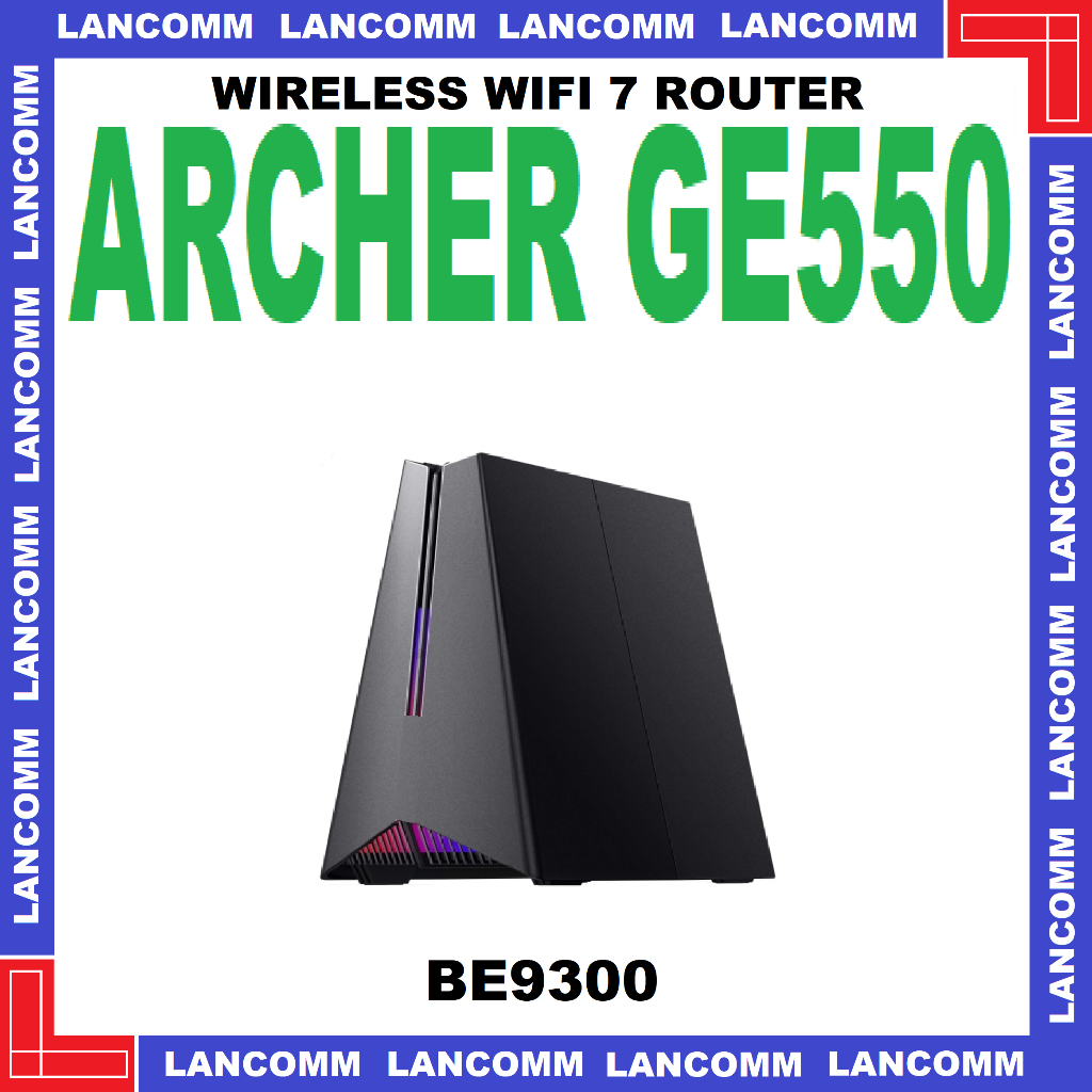 Archer GE550 BE9300 Tri-Band Wi-Fi 7 Gaming Router | Shopee Malaysia