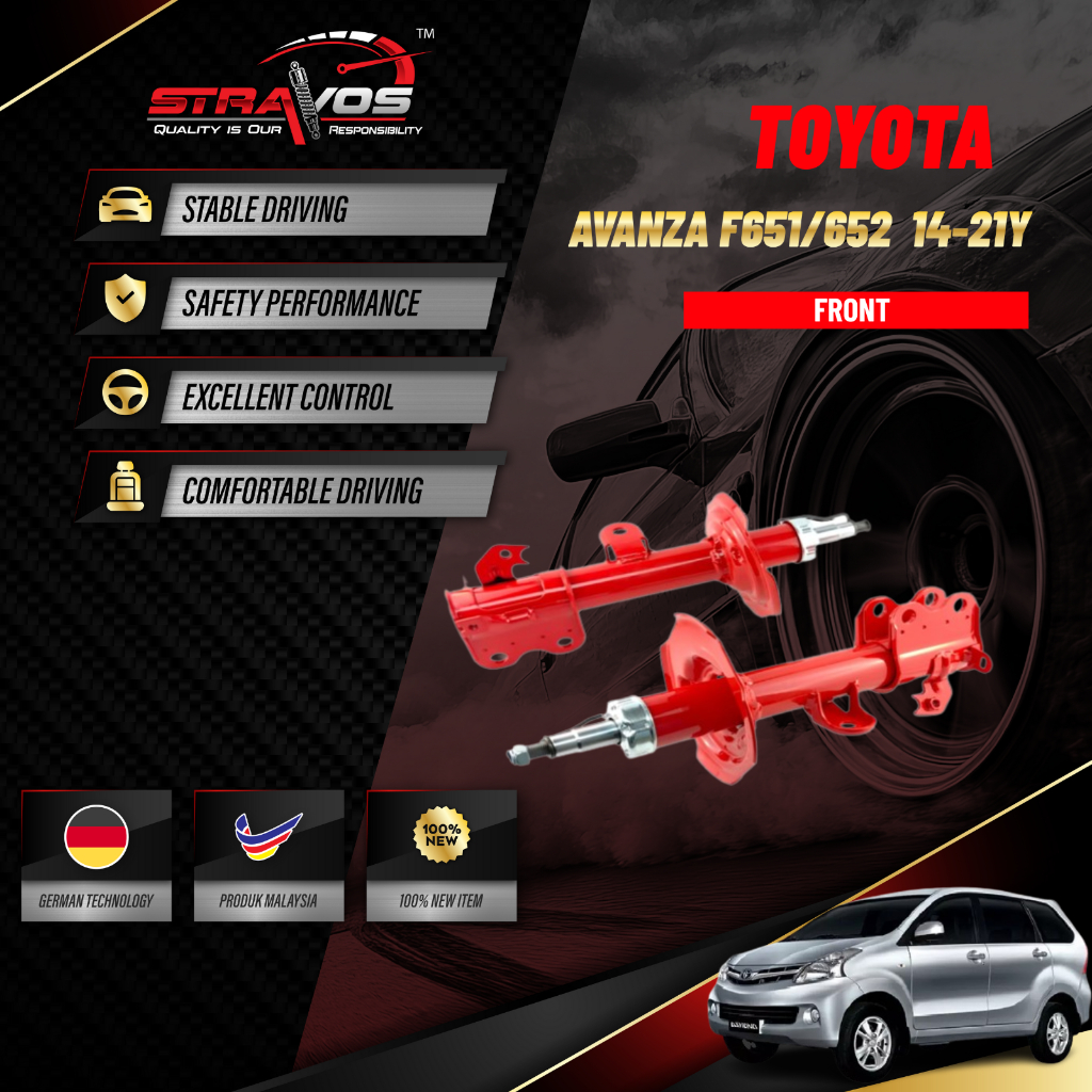 Toyota Avanza F651 F652 14-21Y Shock Absorber Heavy Duty Car Absorber ...