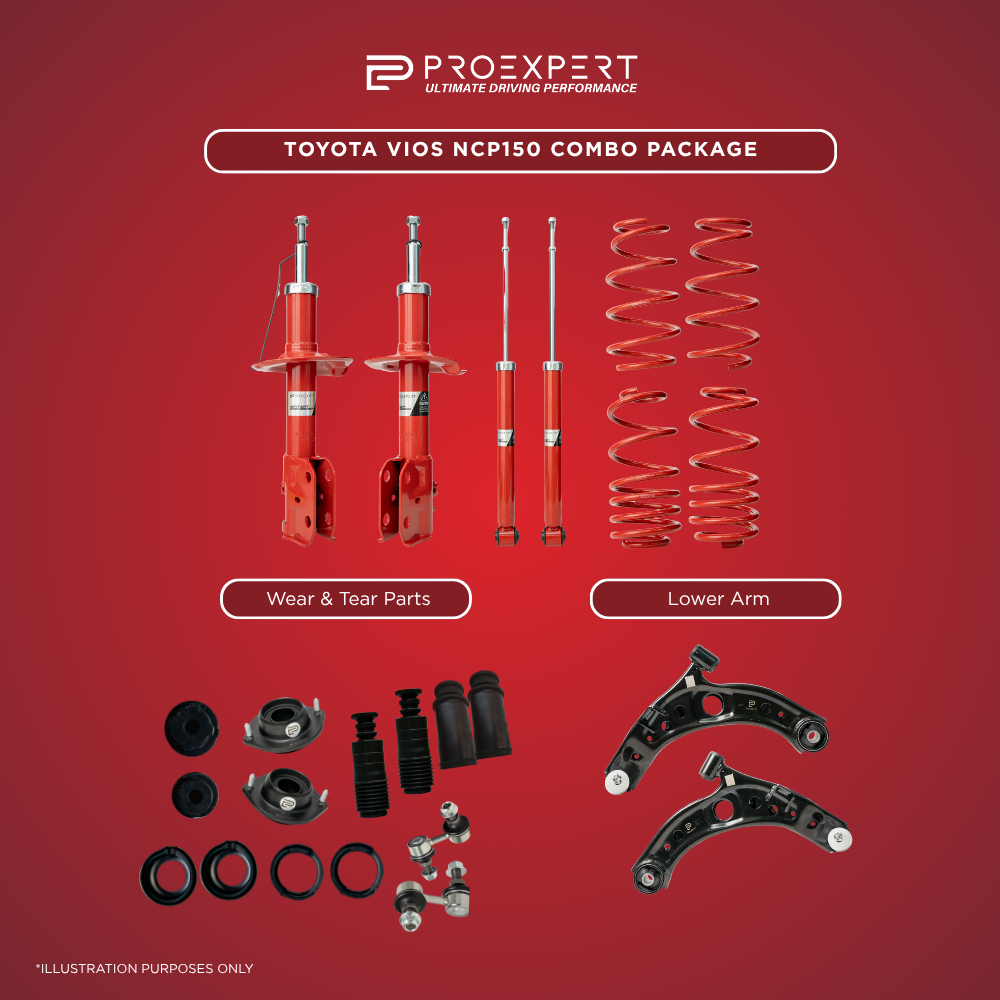 Toyota Vios NCP150 Combo Proexpert Heavy Duty Absorber Spring Sport ...