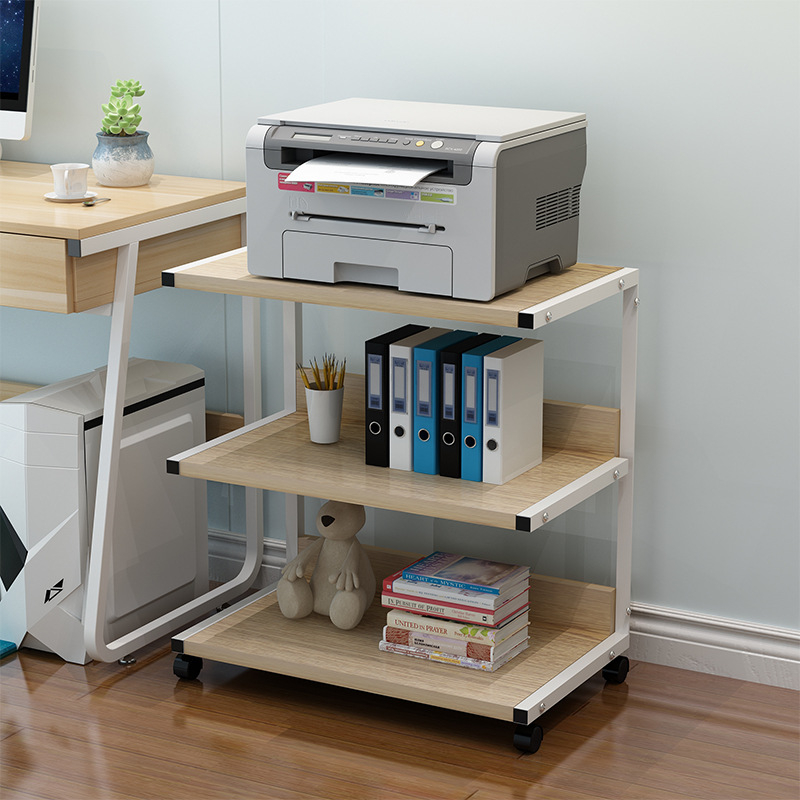 Printer Rack Office Storage Rack Movable Mainframe Rack Multi-layer ...