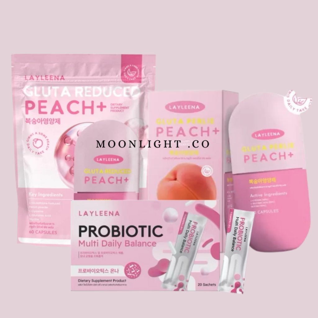𝑮𝒍𝒖𝒕𝒂 𝑷𝒆𝒂𝒄𝒉 𝑳𝒂𝒚𝒍𝒆𝒆𝒏𝒂 | NEW PACK 60CAP & 20cap | Shopee Malaysia