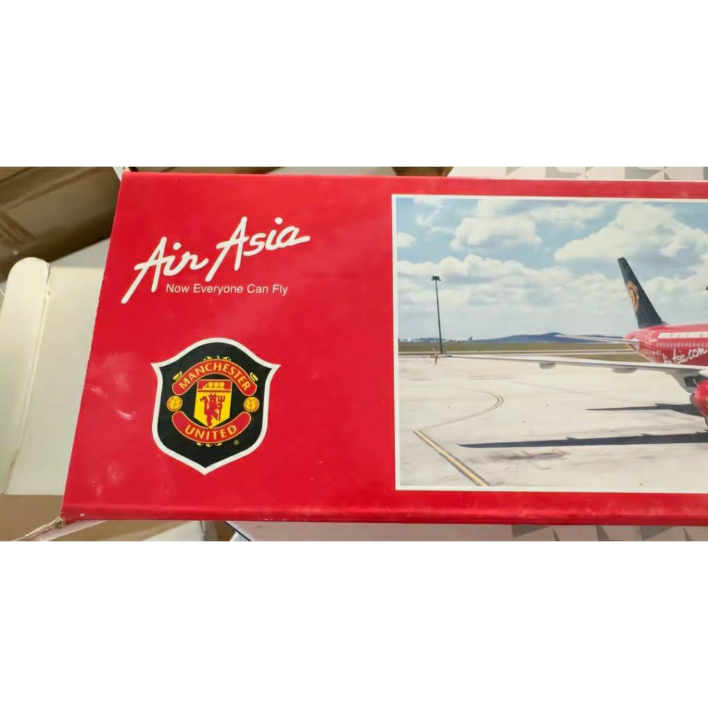 Malaysia Airasia Airbus A320 9M-AFC MU Aircraft 1/100 Special edition ...