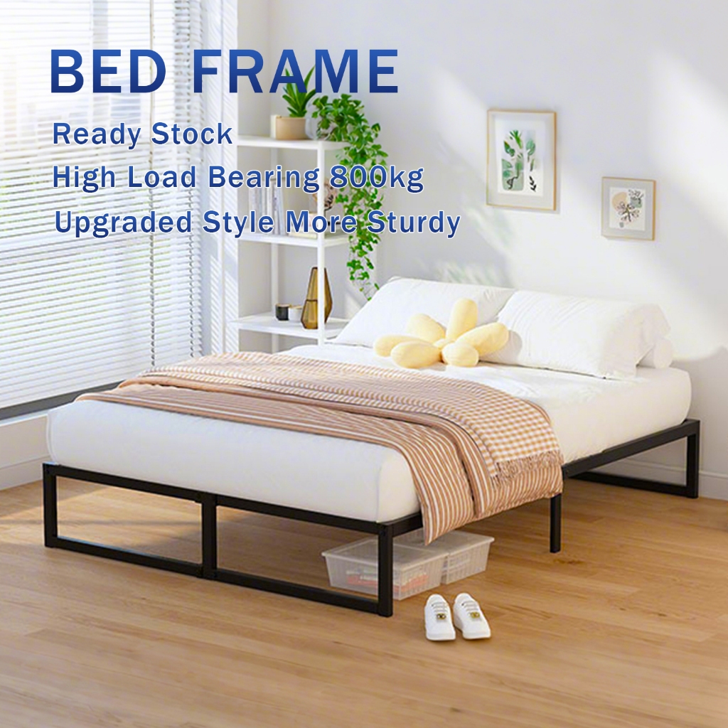 katil besi queen bed frame king bed frame Bedroom rangka katil Durable ...