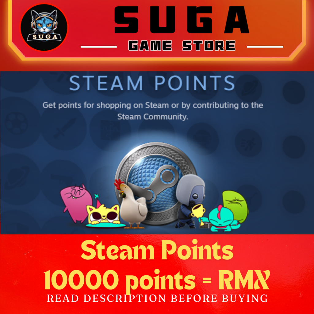 Steam Points Shop | Receive 14 Days | Lifetime | Steam PC | Shopee Malaysia