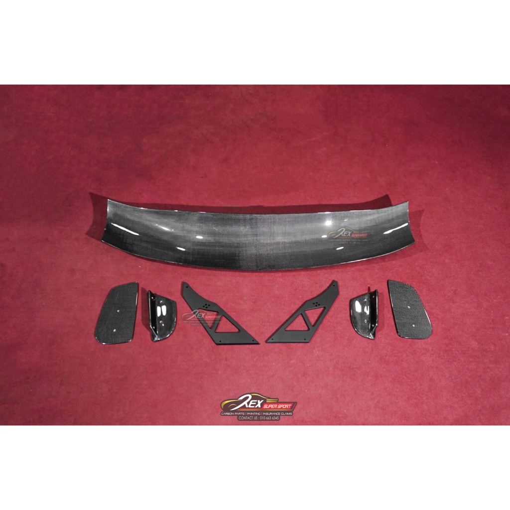 Honda Civic FK8 Type R Rear Spoiler AR GTC 300 61″ Real Carbon Fiber ...