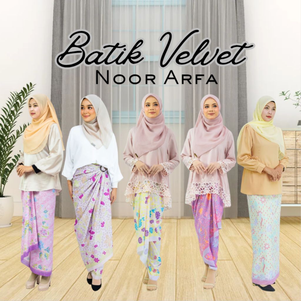 NOOR ARFA Batik Terengganu Borong Gred B | Shopee Malaysia