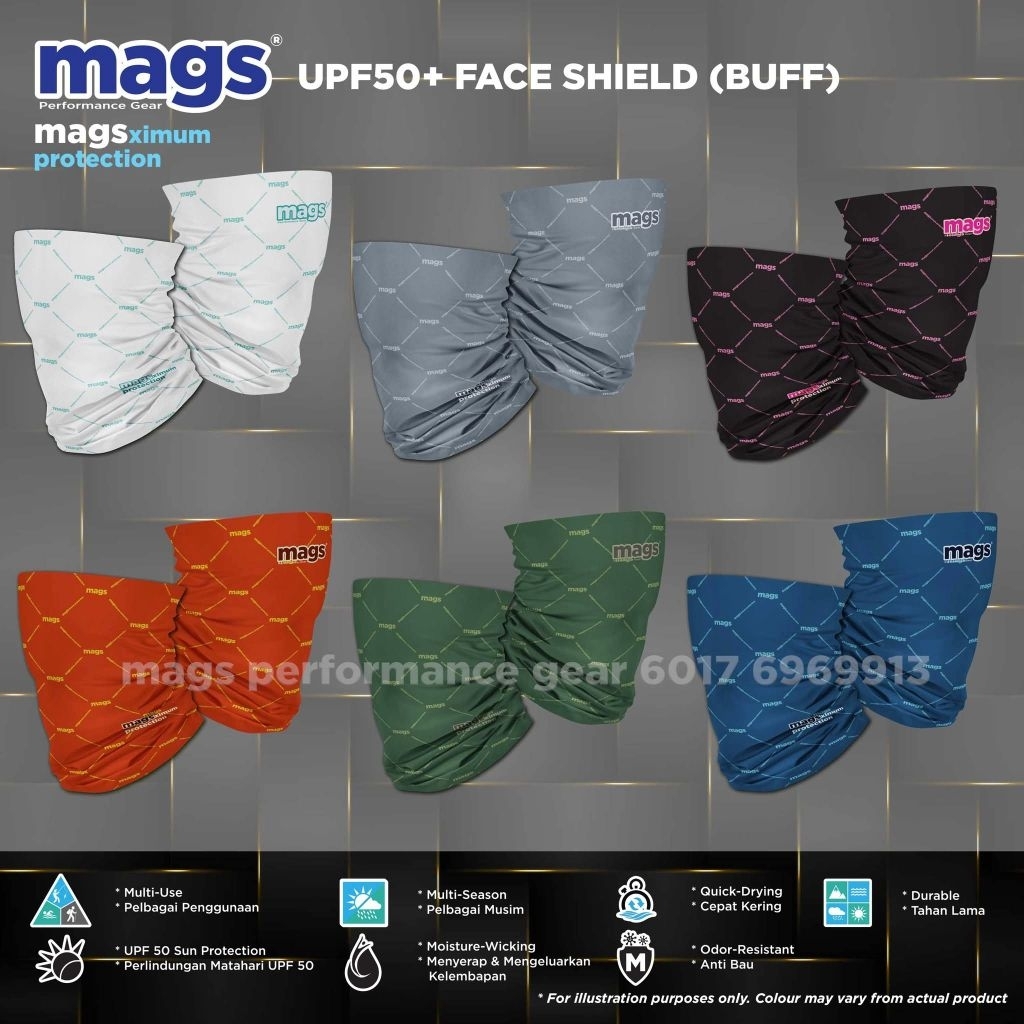 MAGS UPF+50 Face Shield(Buff) | Shopee Malaysia