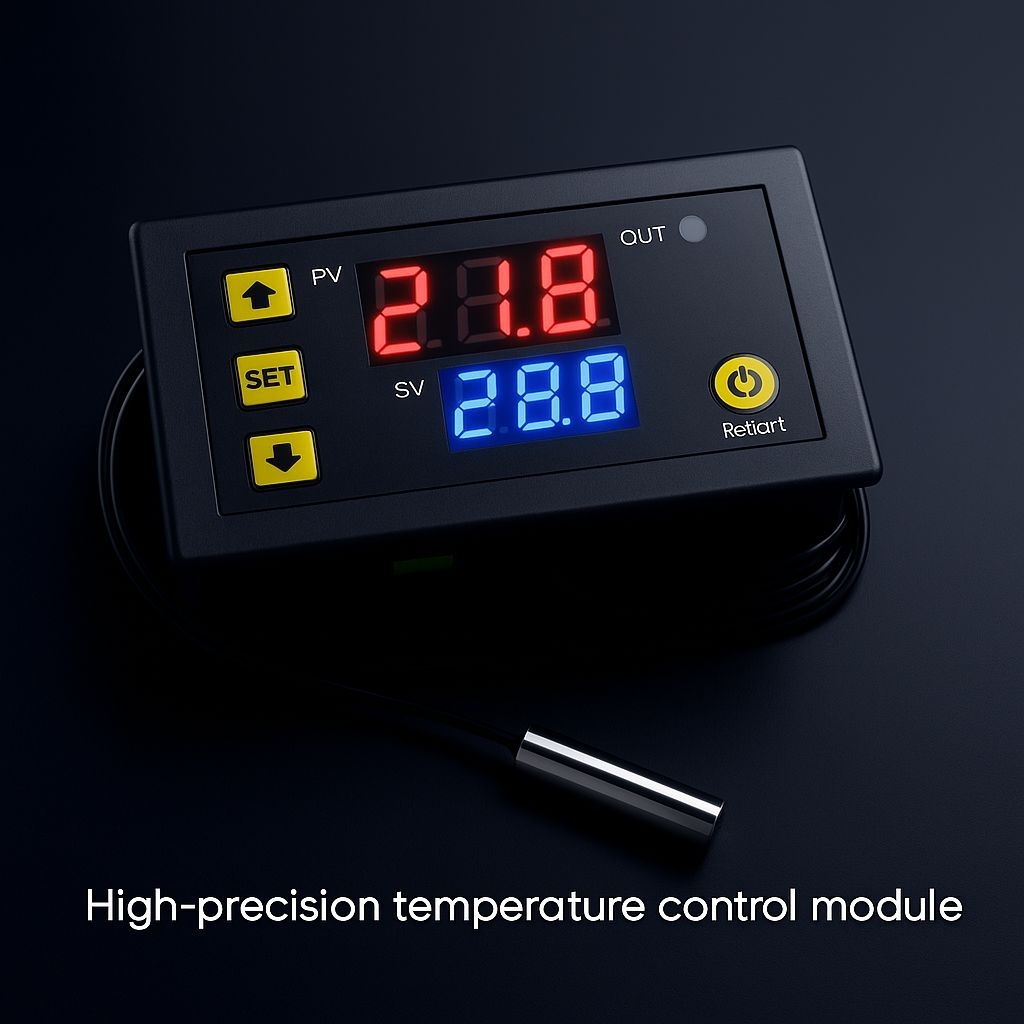 Adjustable Temperature Control Module 5-220V Digital Thermostat ...