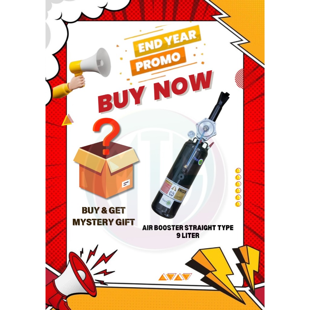 AIR BOOSTER 9 LITER GUN TYPE & STRAIGHT TYPE angin buka tayar kereta ...