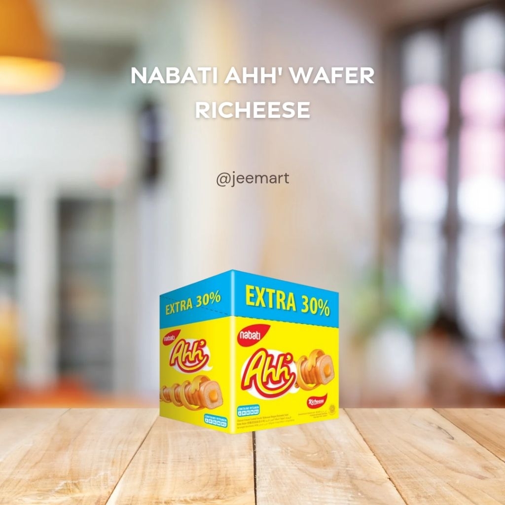 NABATI AHH' WAFER RICHEESE (4GM X 20PCS) | Shopee Malaysia