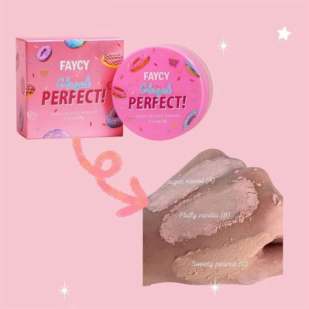 FAYCY LOOSE SETTING POWDER GLAZED PERFECT | Shopee Malaysia