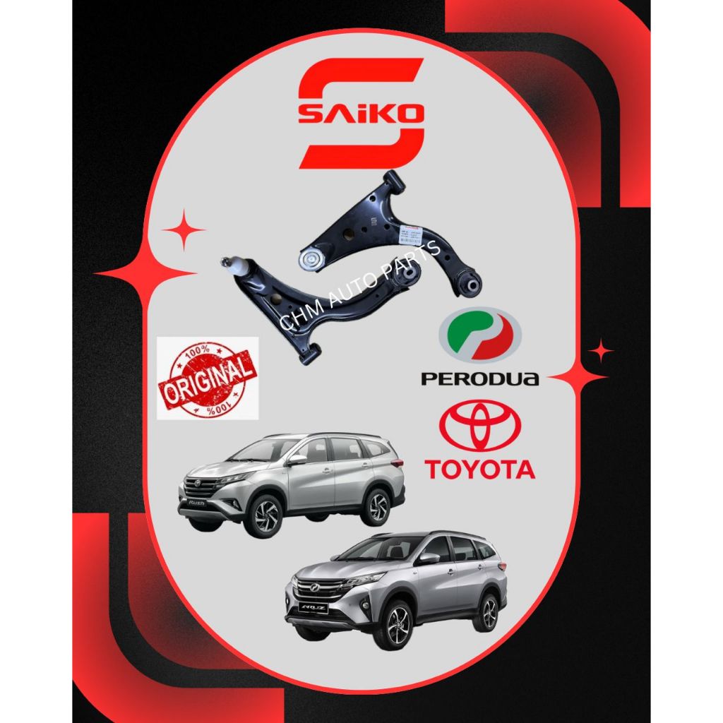 PERODUA ARUZ D38L 2019-2022 / TOYOTA RUSH F800/F850 2019-2022 LOWER ARM ...