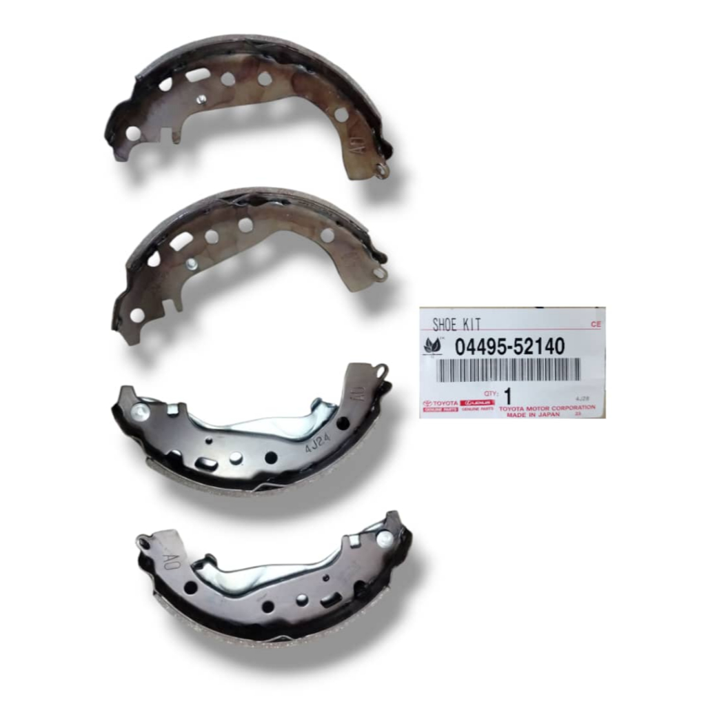 ORIGINAL PART TOYOTA BRAKE SHOES FOR TOYOTA VIOS NCP93 / NCP150 ...