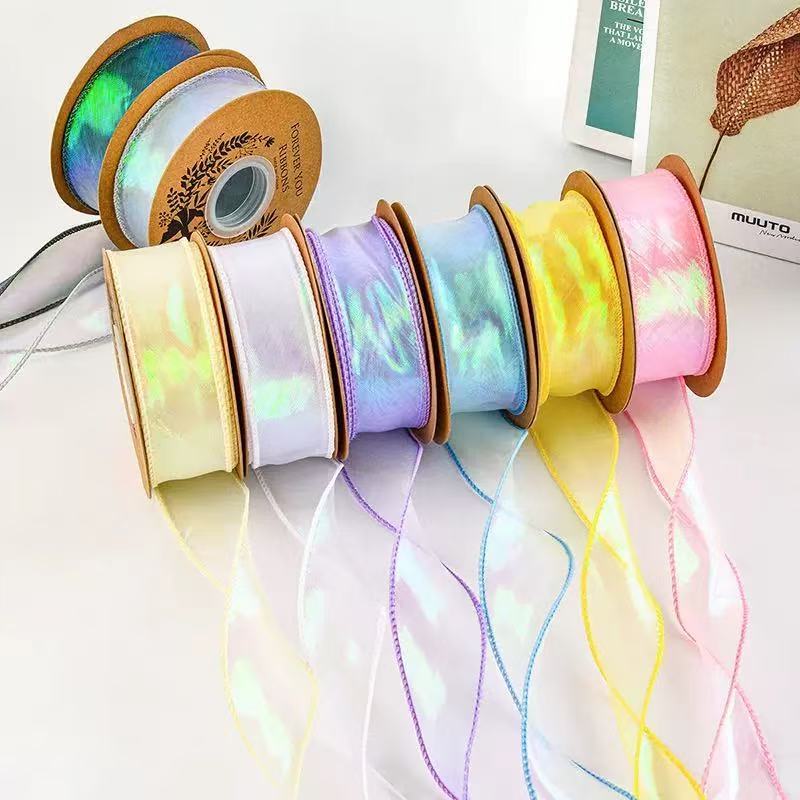 4cm Iridescent Fish Tail Chiffon / Chiffon Sirip Ikan – Wave Netting ...