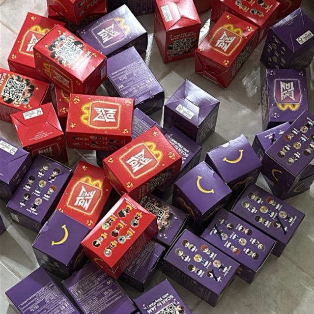 MCD x BTS TinyTAN Blind Box Official | Encore & Throwback Edition | BTS ...