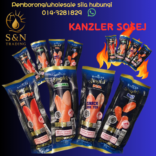 KANZLER SOSIS/ SOSEJ viral food | Shopee Malaysia