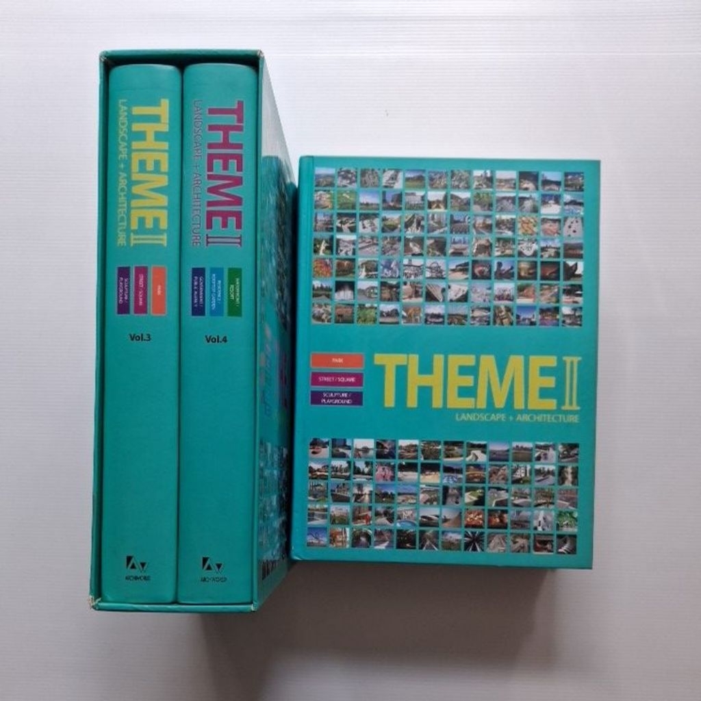 Theme II Vol. 3 & 4 (box set)(Landscape + Architecture) (hardcover) 9788957704769/4752 | Shopee ...